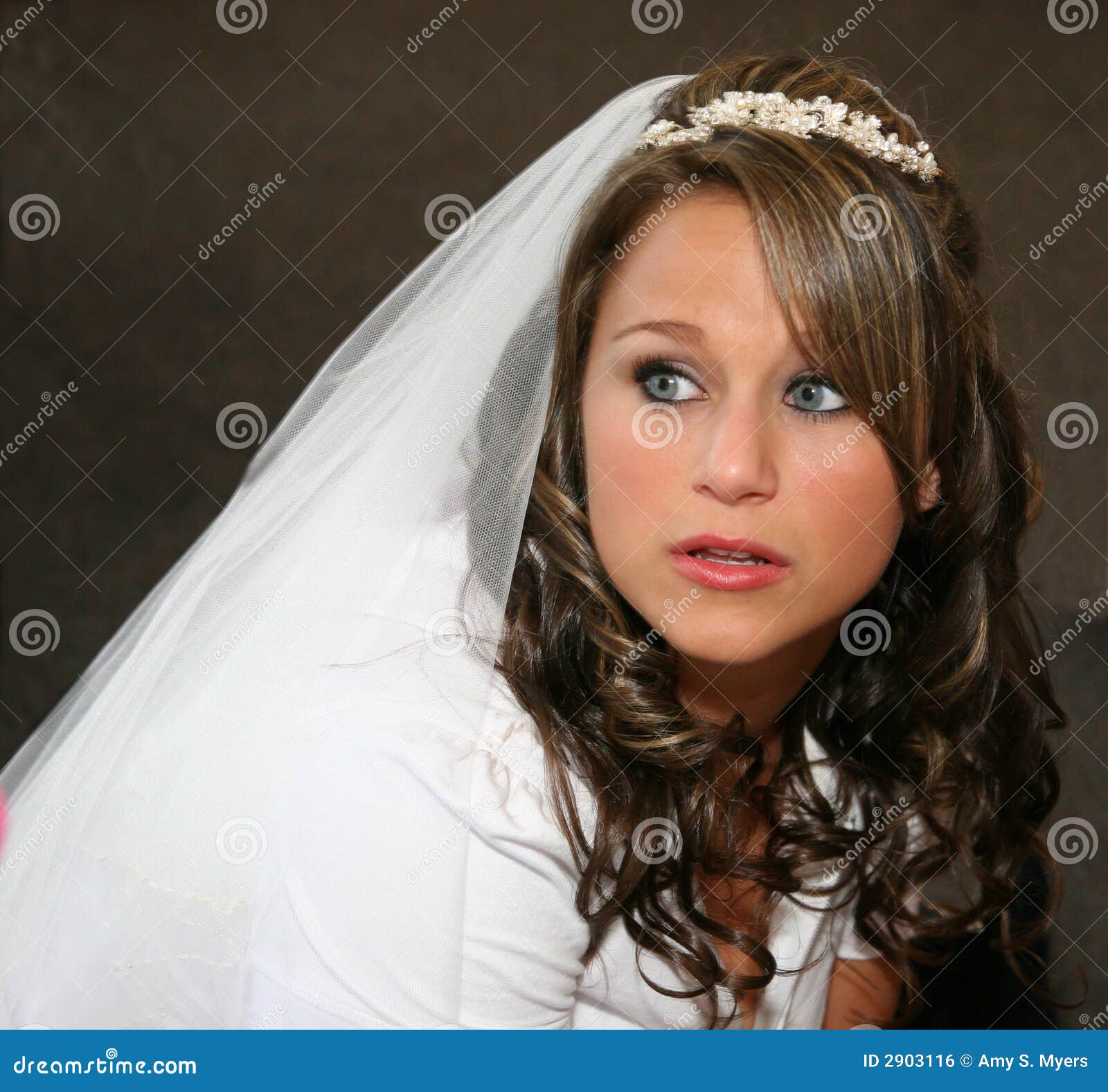 Bride before Wedding stock photo. Image of face, girl - 2903116