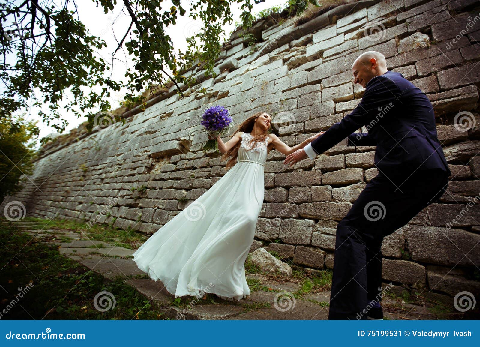 Path Behind The Building Royalty-Free Stock Image | CartoonDealer.com ...