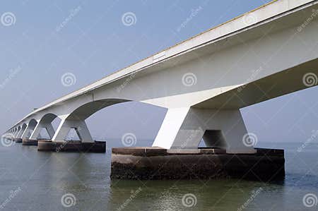Bridge stock image. Image of diagonal, denmark, concrete - 1091745