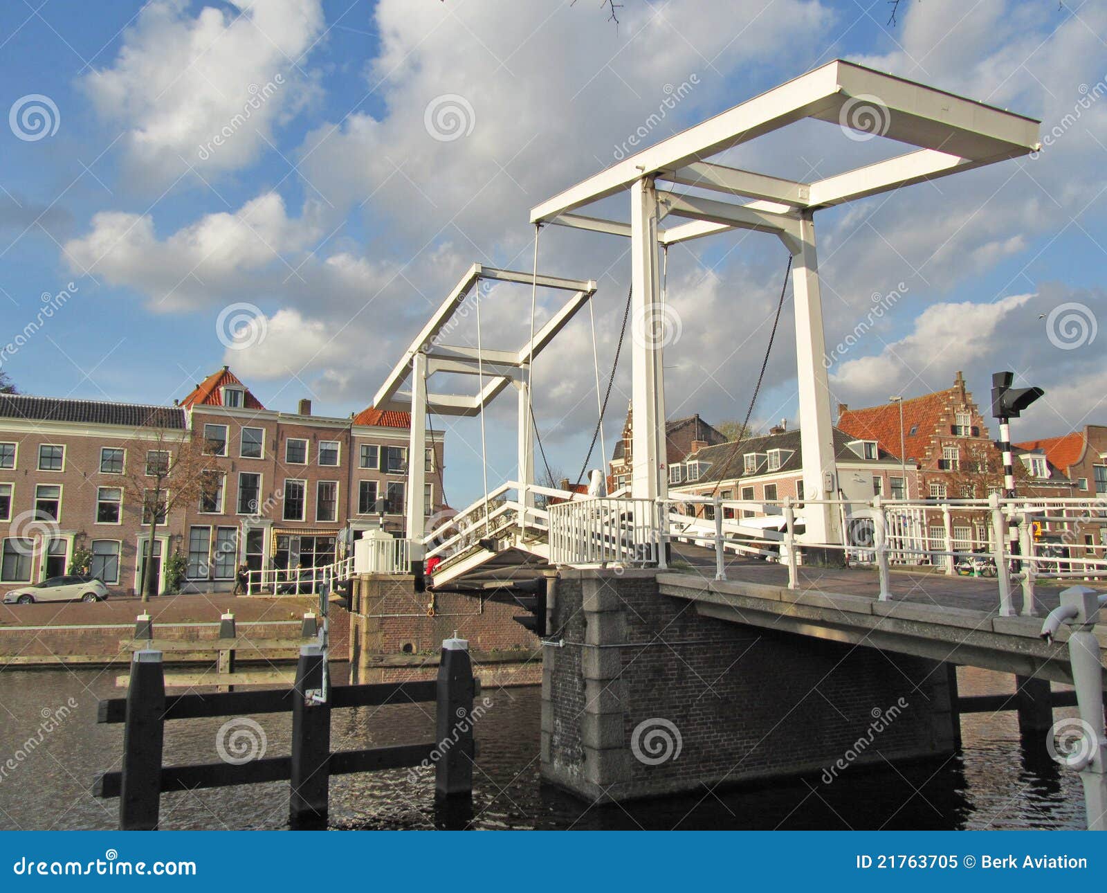 Bridge stock image. Image of country, outdoor, town, netherlands - 21763705