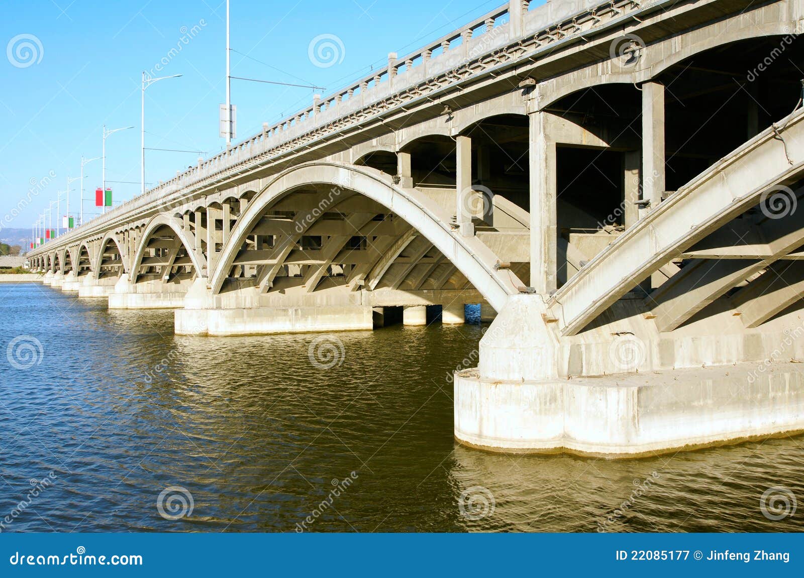 Bridge stock image. Image of river, china, building, bridge - 22085177