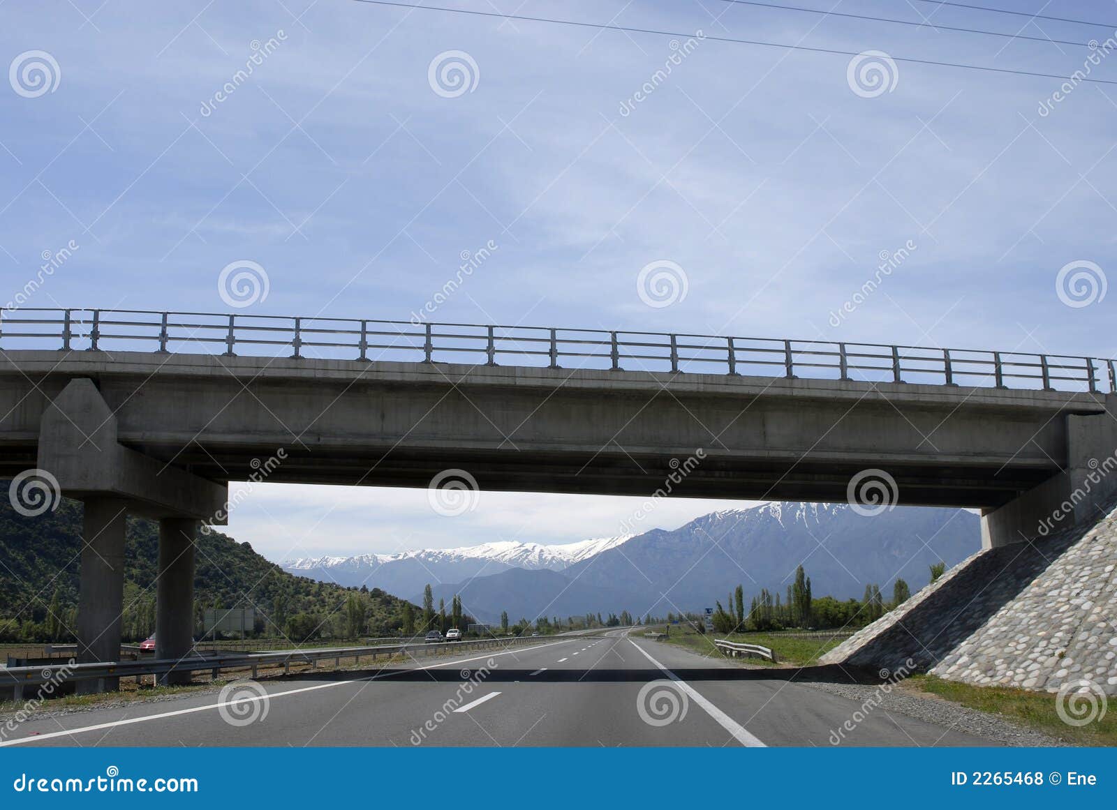 Bridge stock photo. Image of vacation, straight, road - 2265468