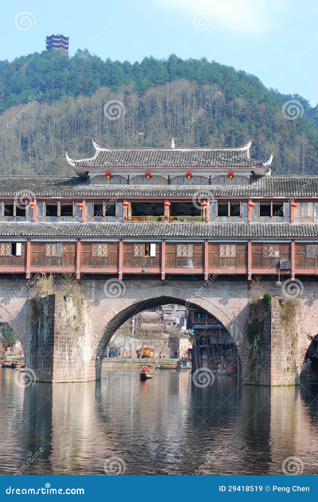 Bridge stock image. Image of fenghuang, architecture - 29418519