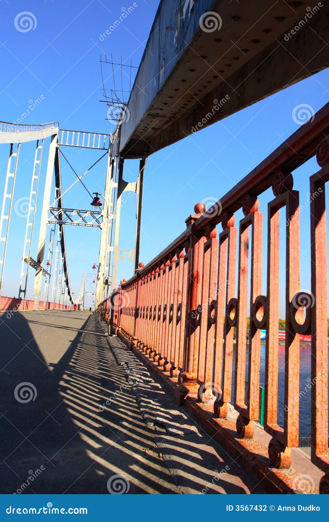 The bridge stock photo. Image of city, embankment, river - 3567432