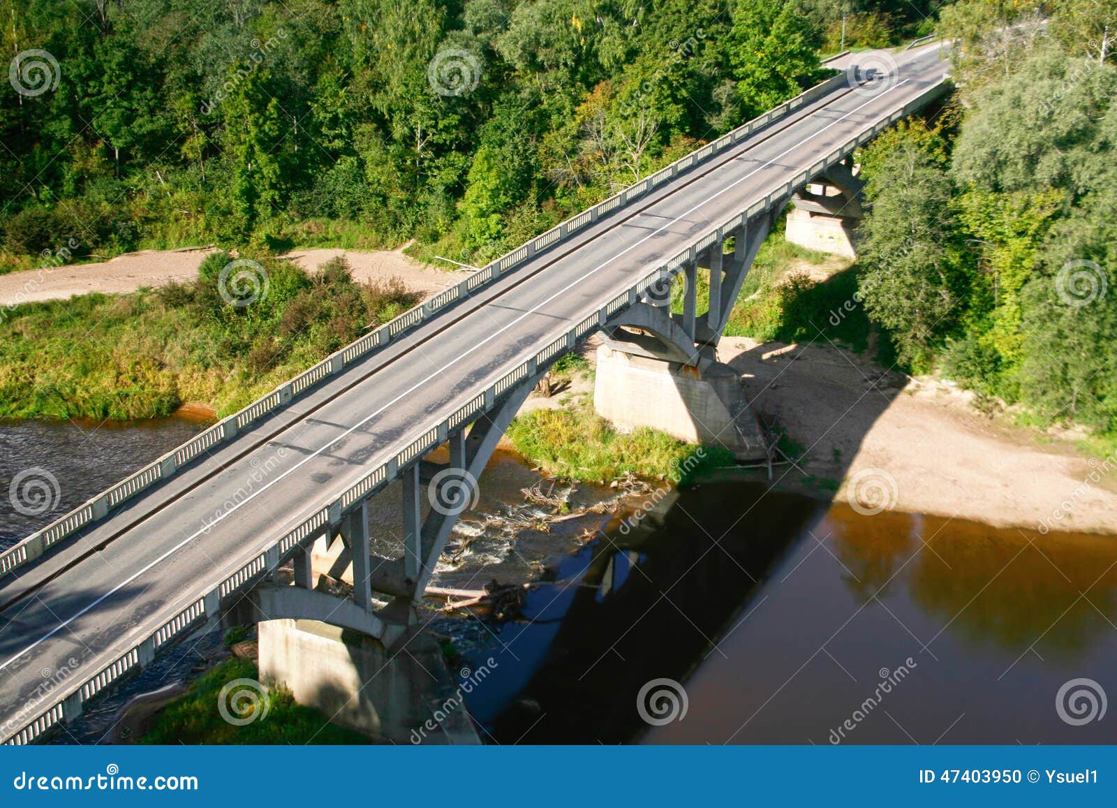 Bridge from above stock photo. Image of road, built, architecture ...