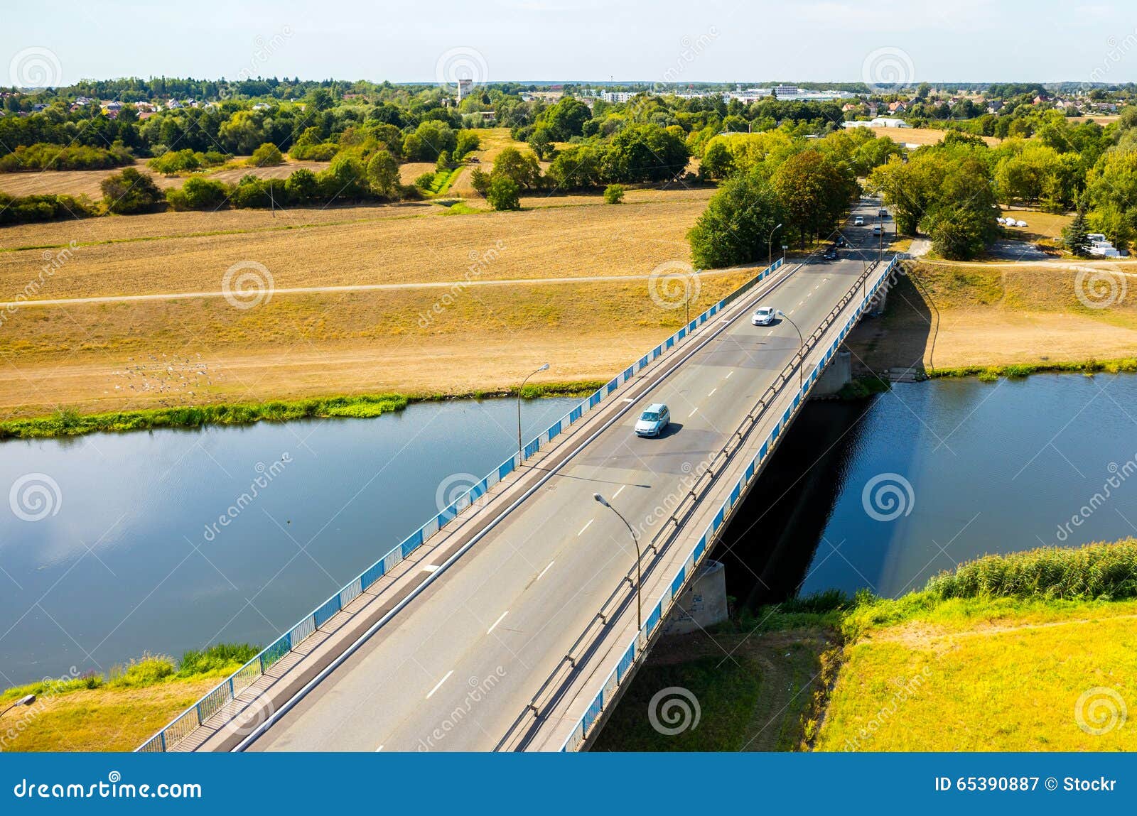 Bridge above the river stock image. Image of national - 65390887