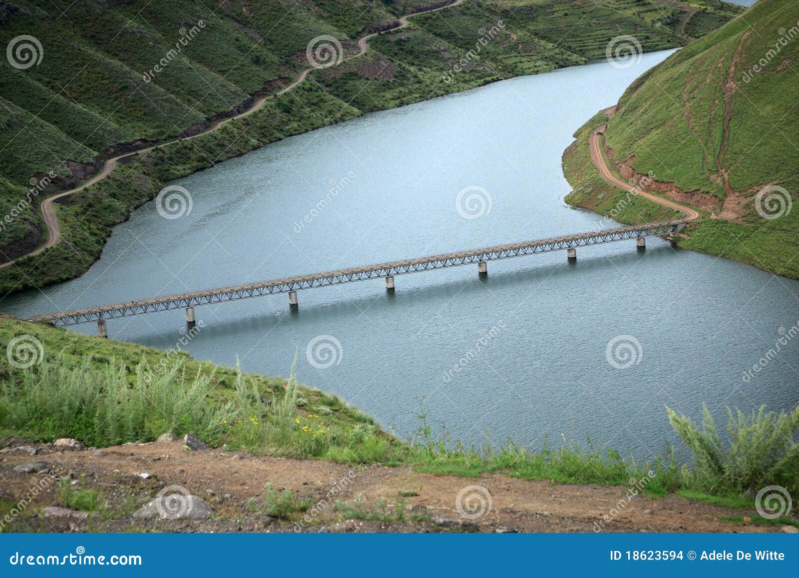 The Katse Dam In Lesotho Highlands Water Project The Second Larges Dam ...