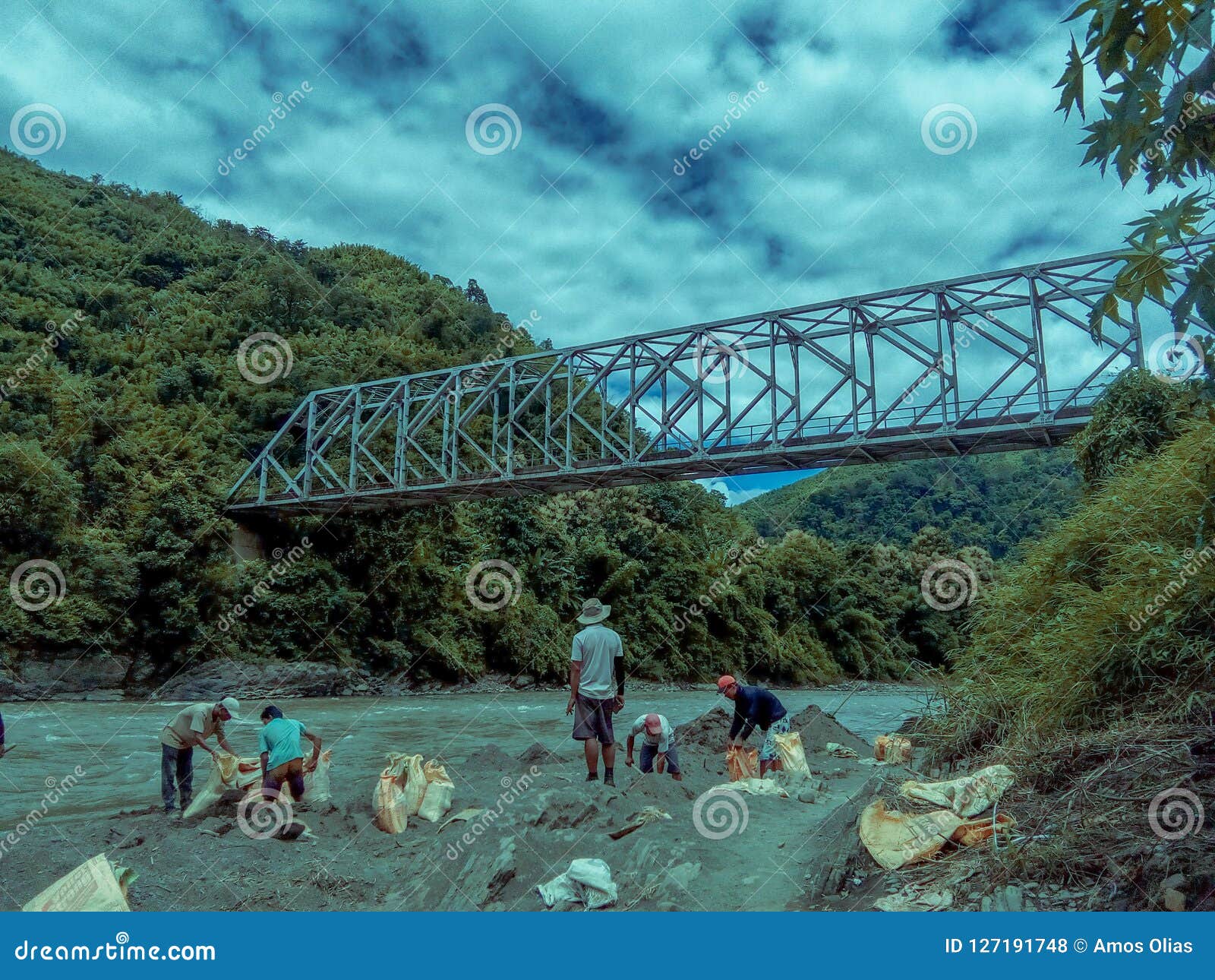 Tuivai bridge editorial stock photo. Image of bridge - 127191748