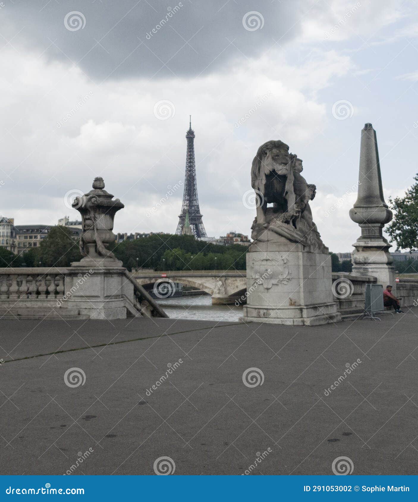 Bridge Alexander 3 Paris stock photo. Image of temple - 291053002