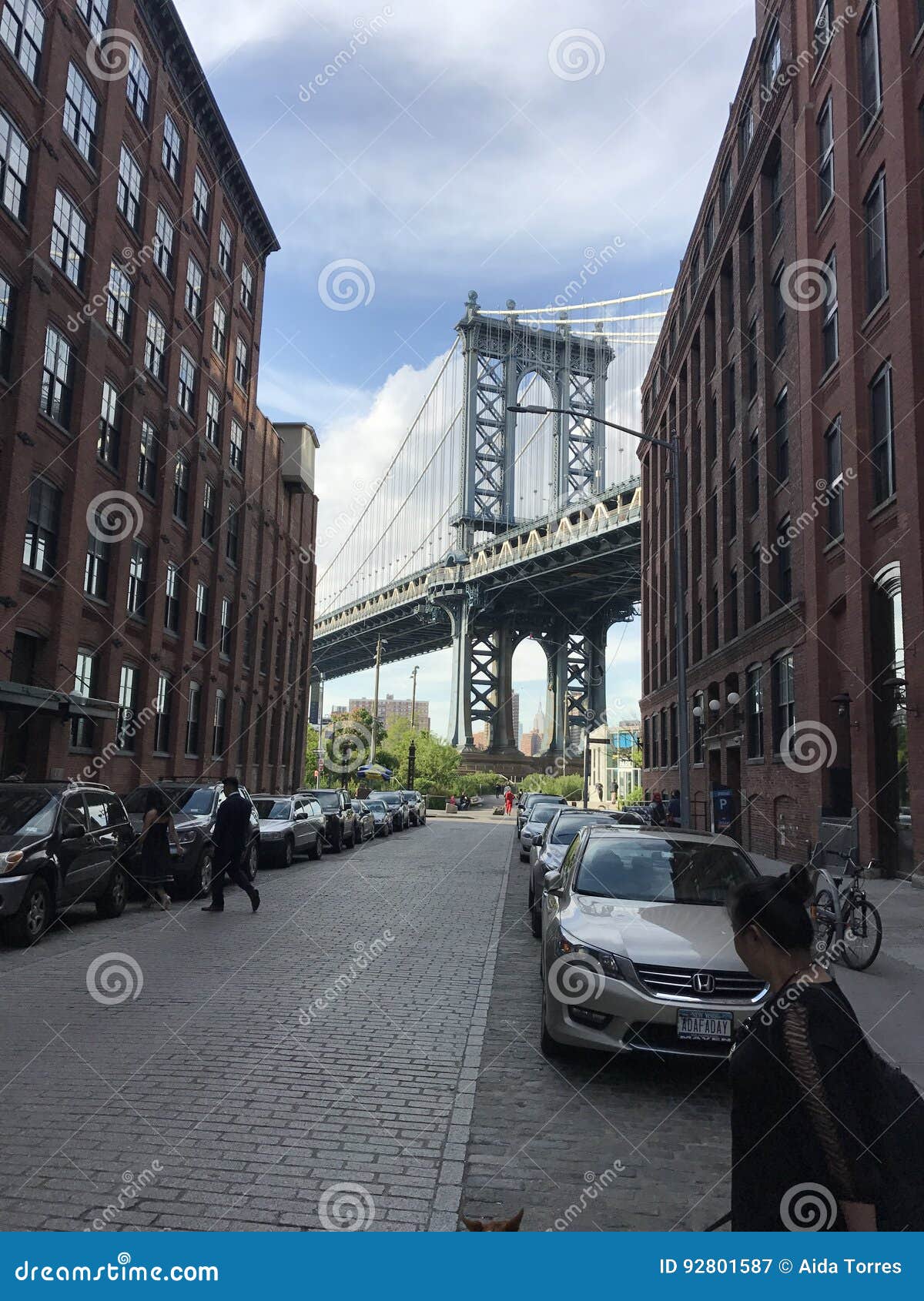 The bridge editorial photography. Image of city, alley - 92801587