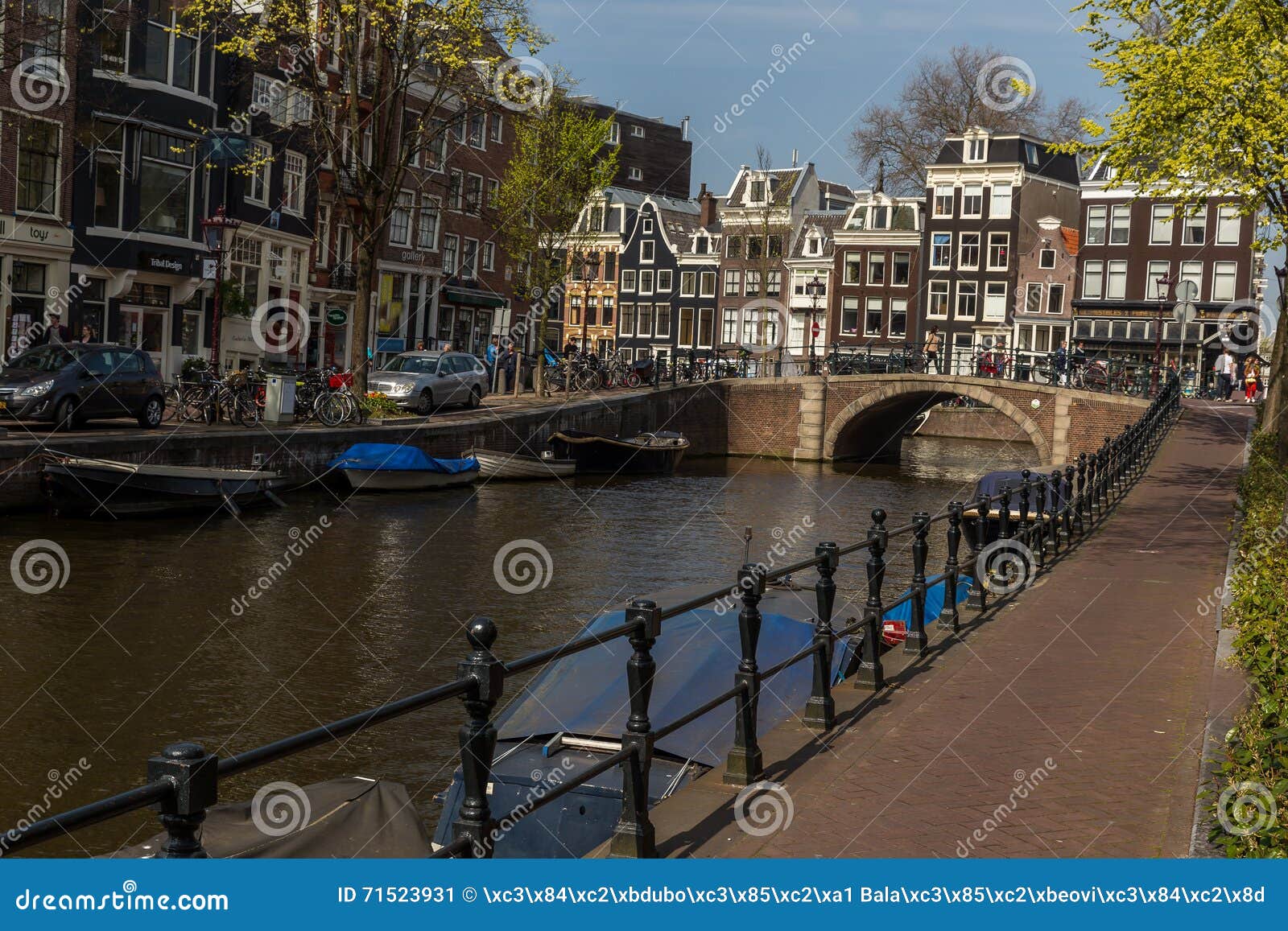 Bridge of Amsterdam editorial photo. Image of dawn, amsterdam - 71523931