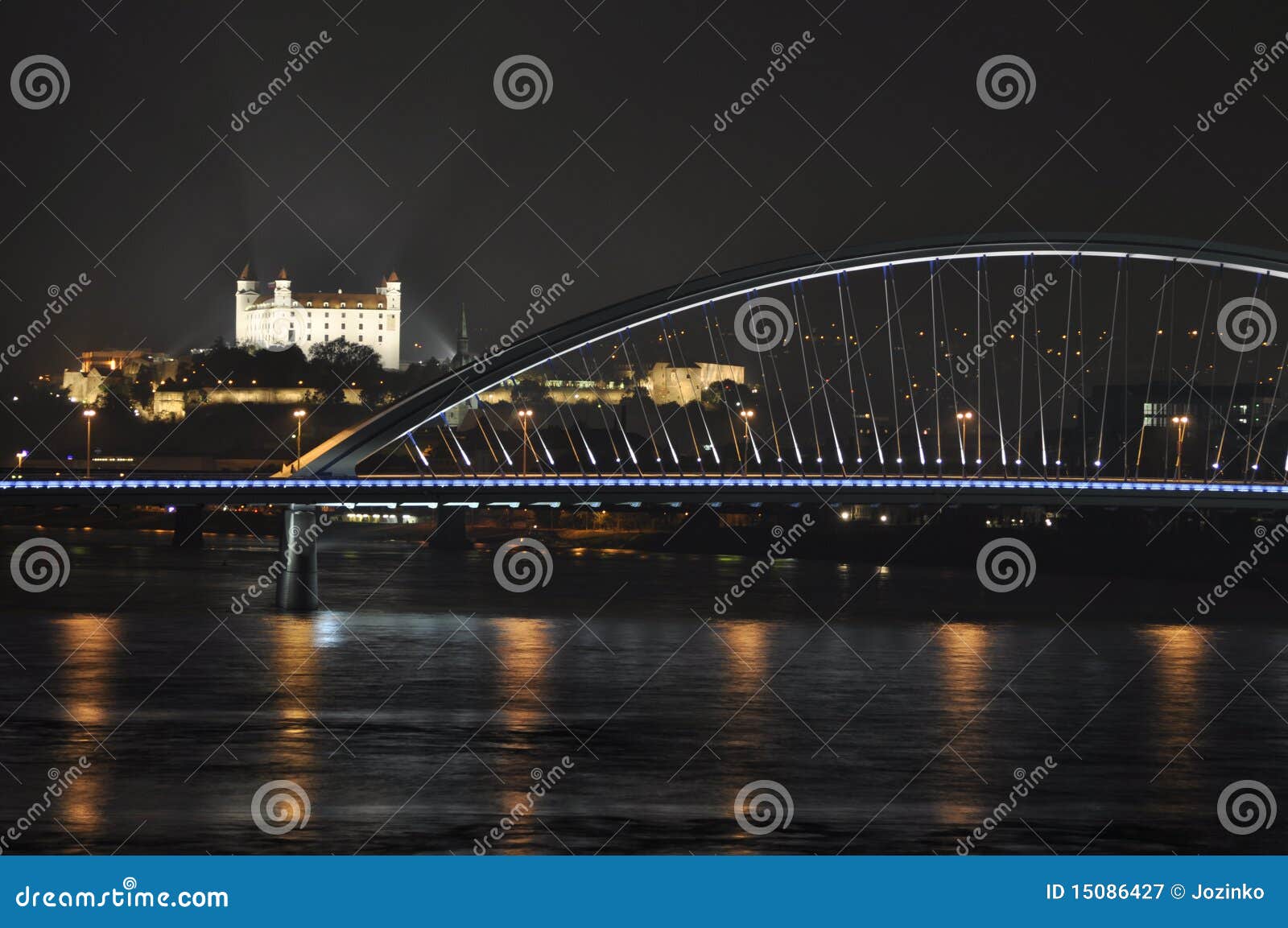Bridge Apollo stock image. Image of reflection, castle - 15086427