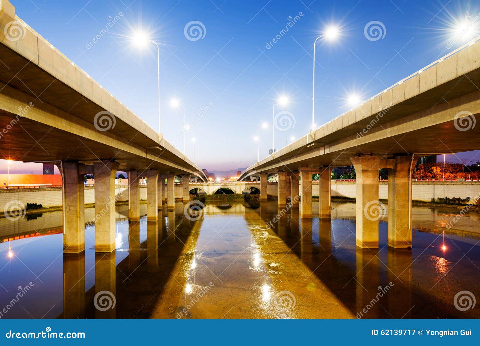 Bridge Approach stock image. Image of construction, transportation ...