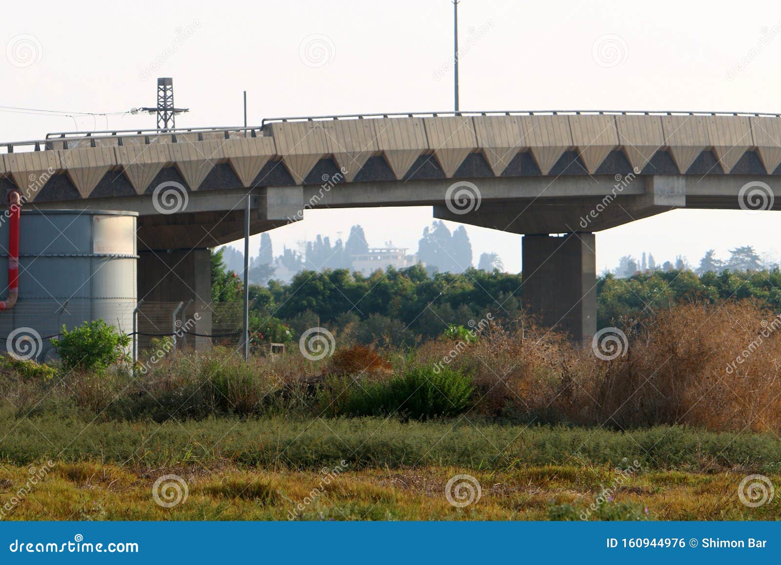 Bridge - an Artificial Structure Erected Over an Obstacle Stock Photo ...