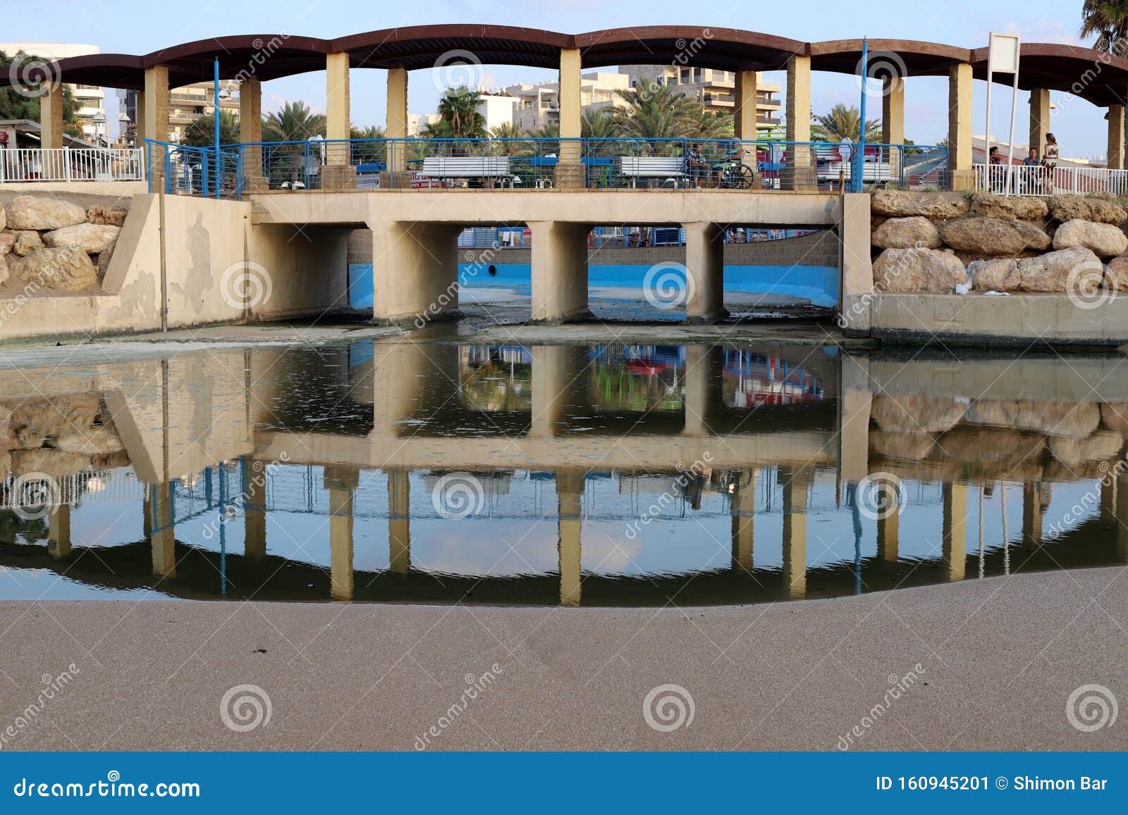 Bridge - an Artificial Structure Erected Over an Obstacle Stock Image ...