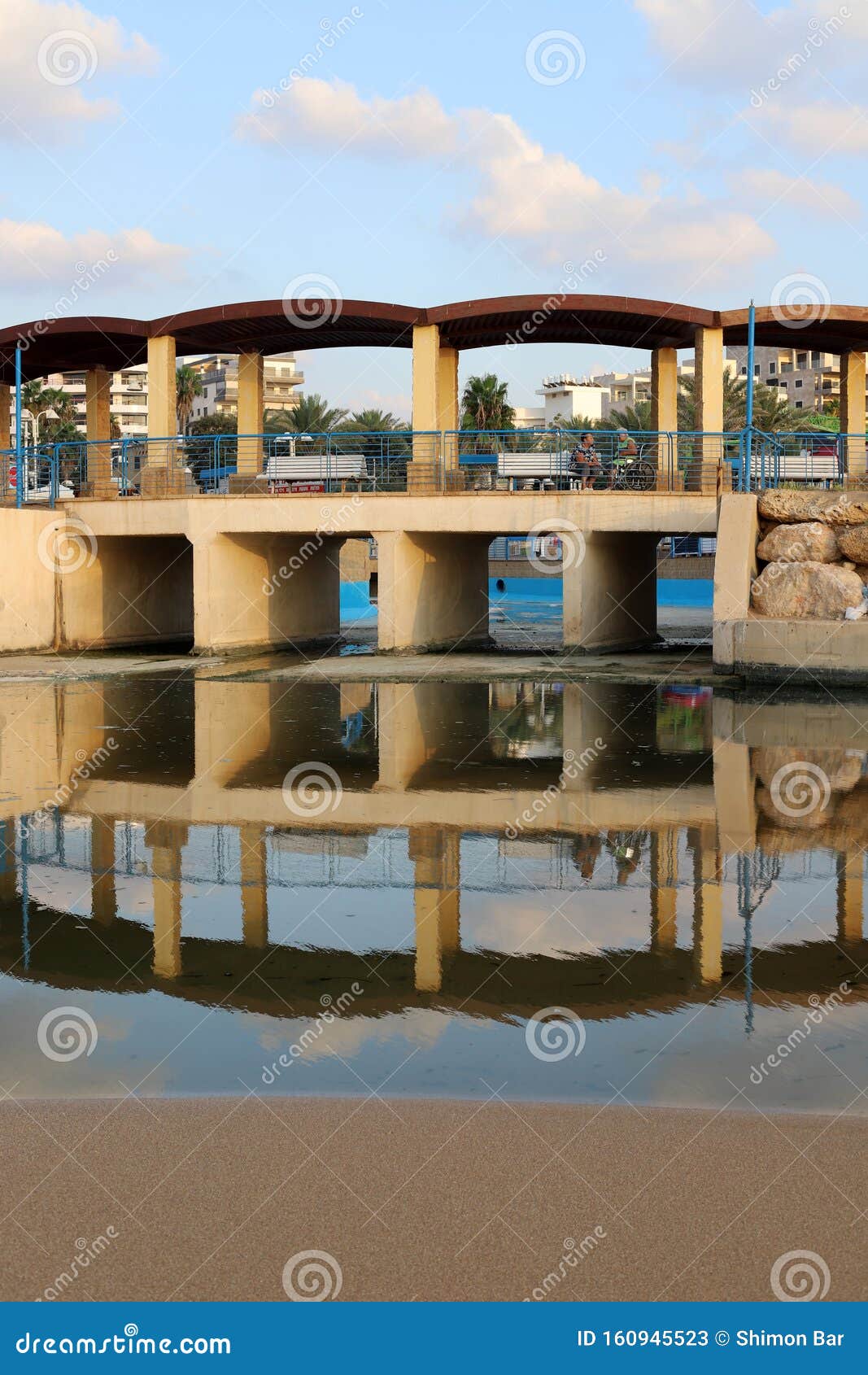 Bridge - an Artificial Structure Erected Over an Obstacle Stock Image ...