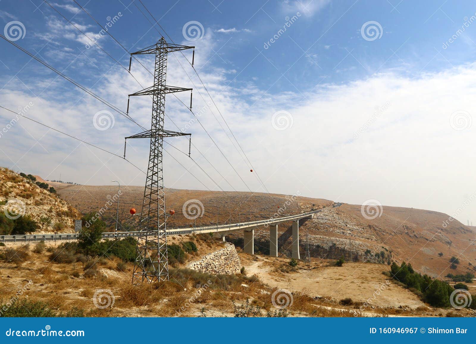 Bridge - an Artificial Structure Erected Over an Obstacle Stock Image ...