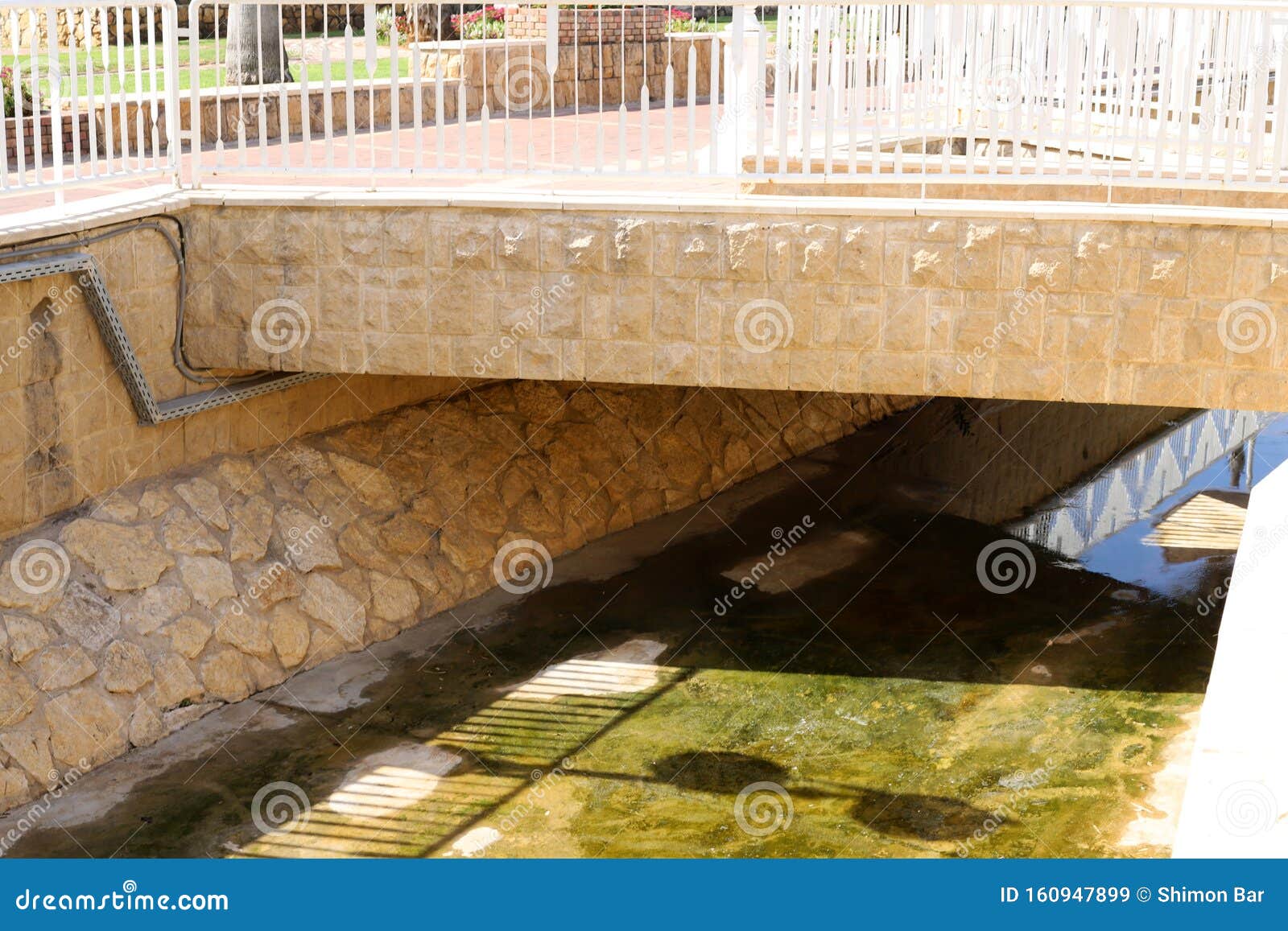Bridge - an Artificial Structure Erected Over an Obstacle Stock Image ...