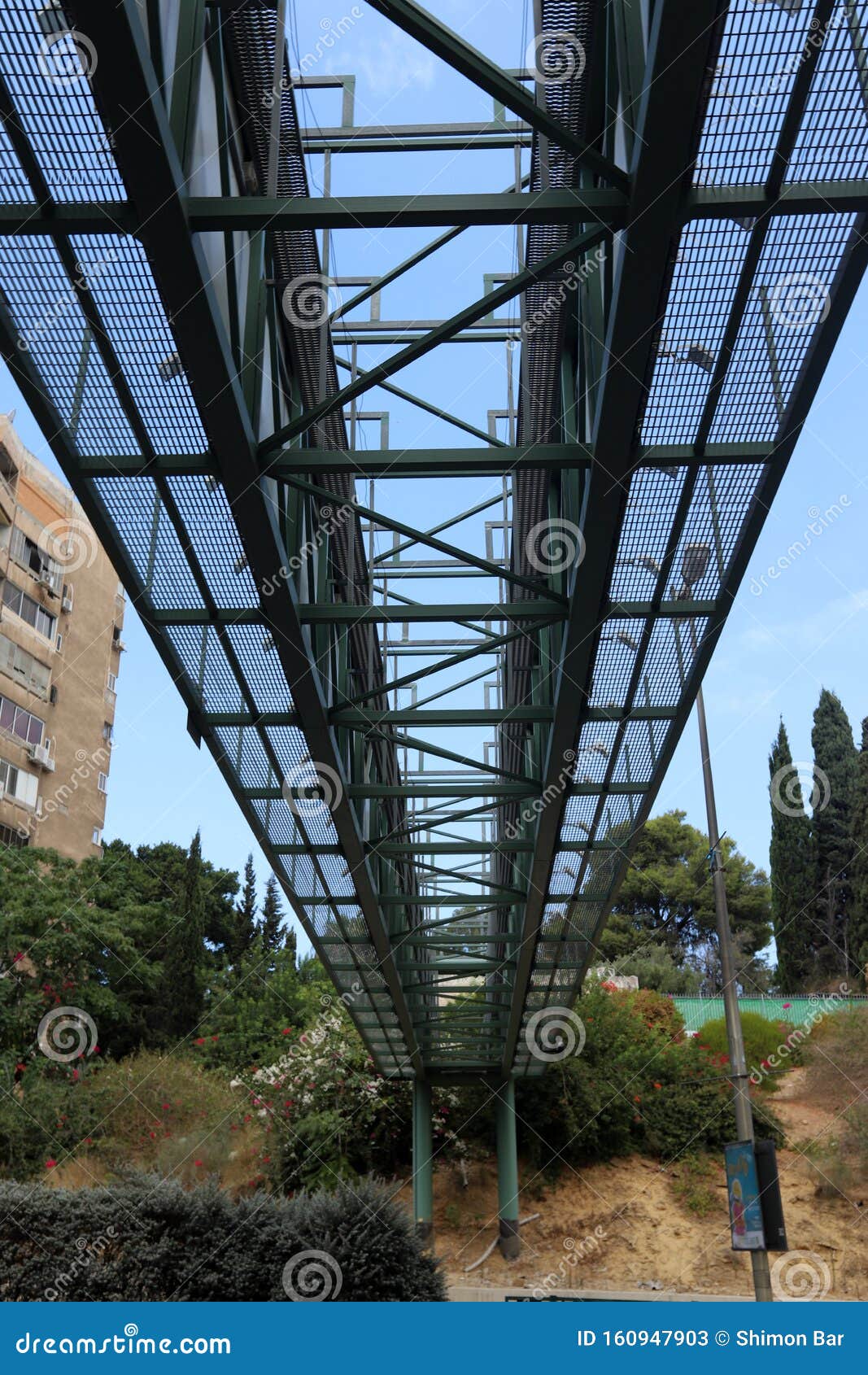 Bridge - an Artificial Structure Erected Over an Obstacle Stock Image ...