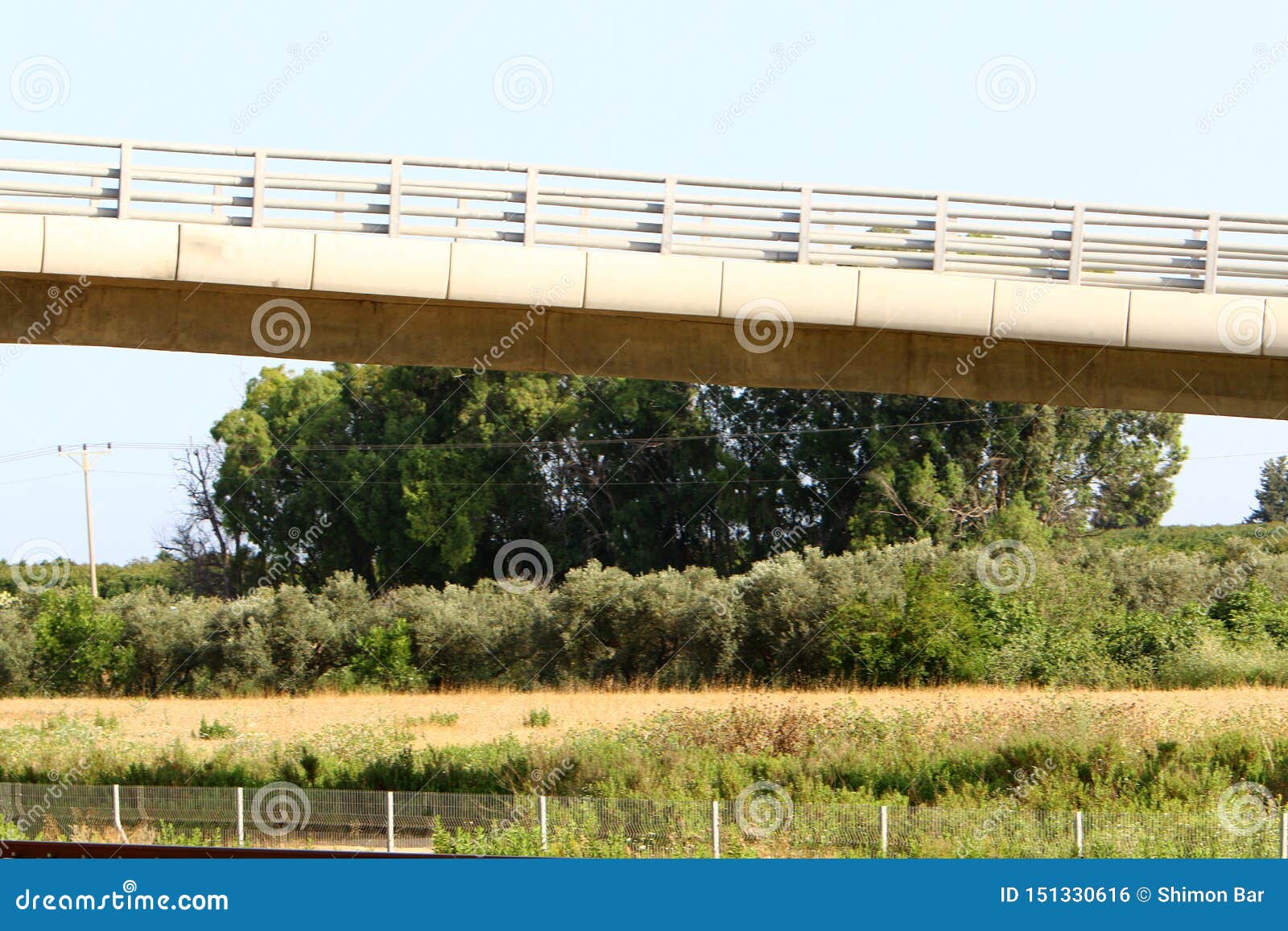 Bridge - an Artificial Structure Erected Over an Obstacle Stock Photo ...