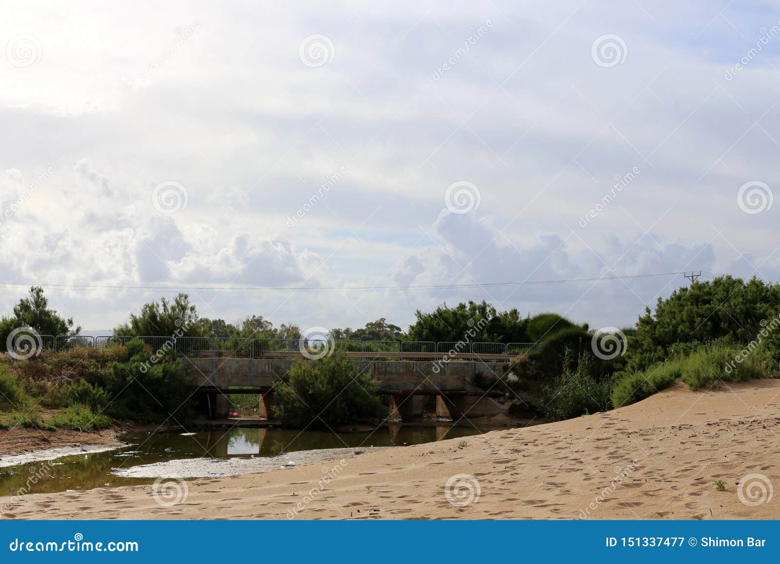 Bridge - an Artificial Structure Erected Over an Obstacle Stock Image ...
