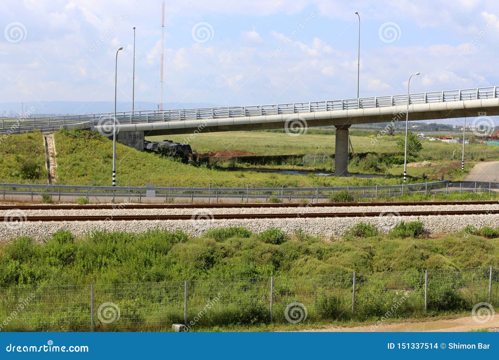 Bridge - an Artificial Structure Erected Over an Obstacle Stock Photo ...