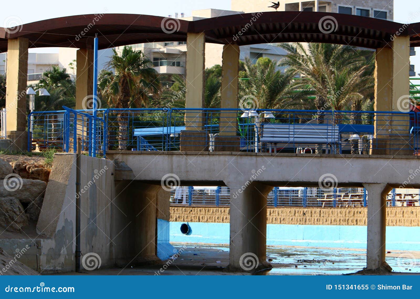 Bridge - an Artificial Structure Erected Over an Obstacle Stock Image ...