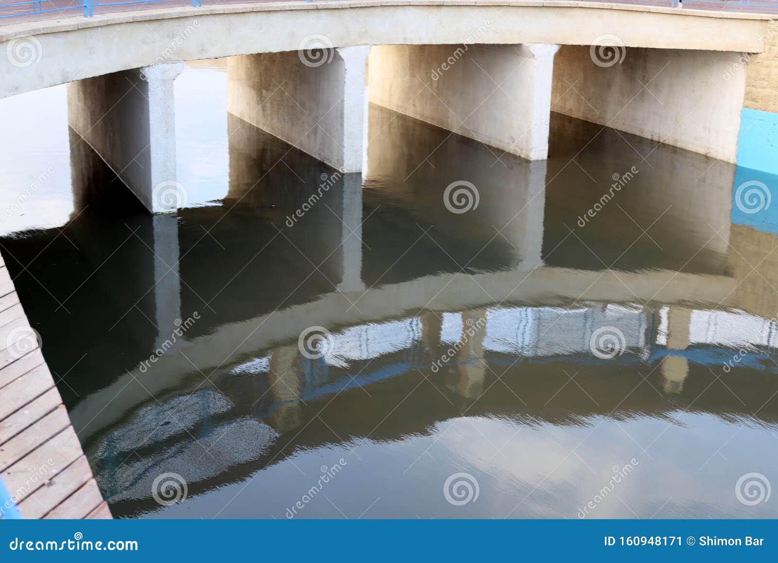 Bridge - an Artificial Structure Erected Over an Obstacle Stock Image ...