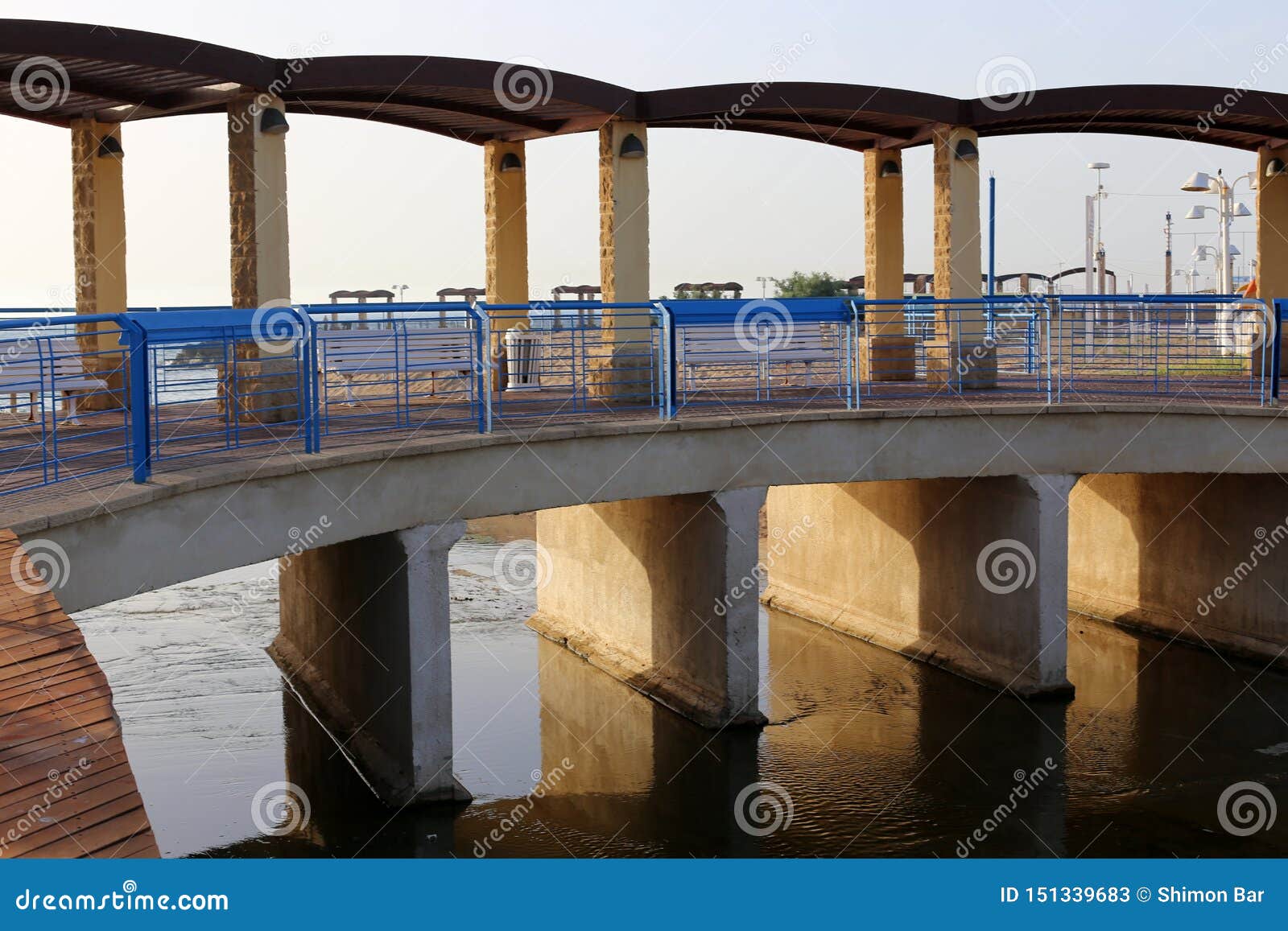 Bridge - an Artificial Structure Erected Over an Obstacle Stock Image ...