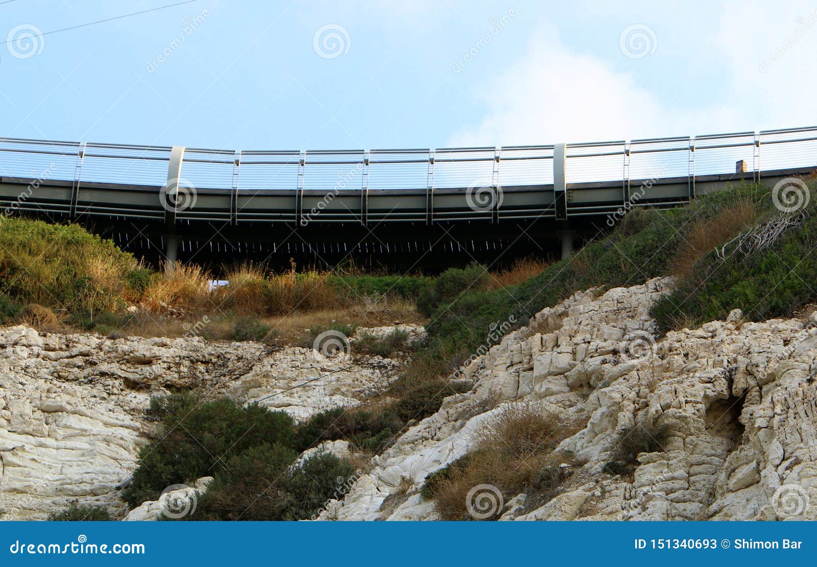 Bridge - an Artificial Structure Erected Over an Obstacle Stock Image ...
