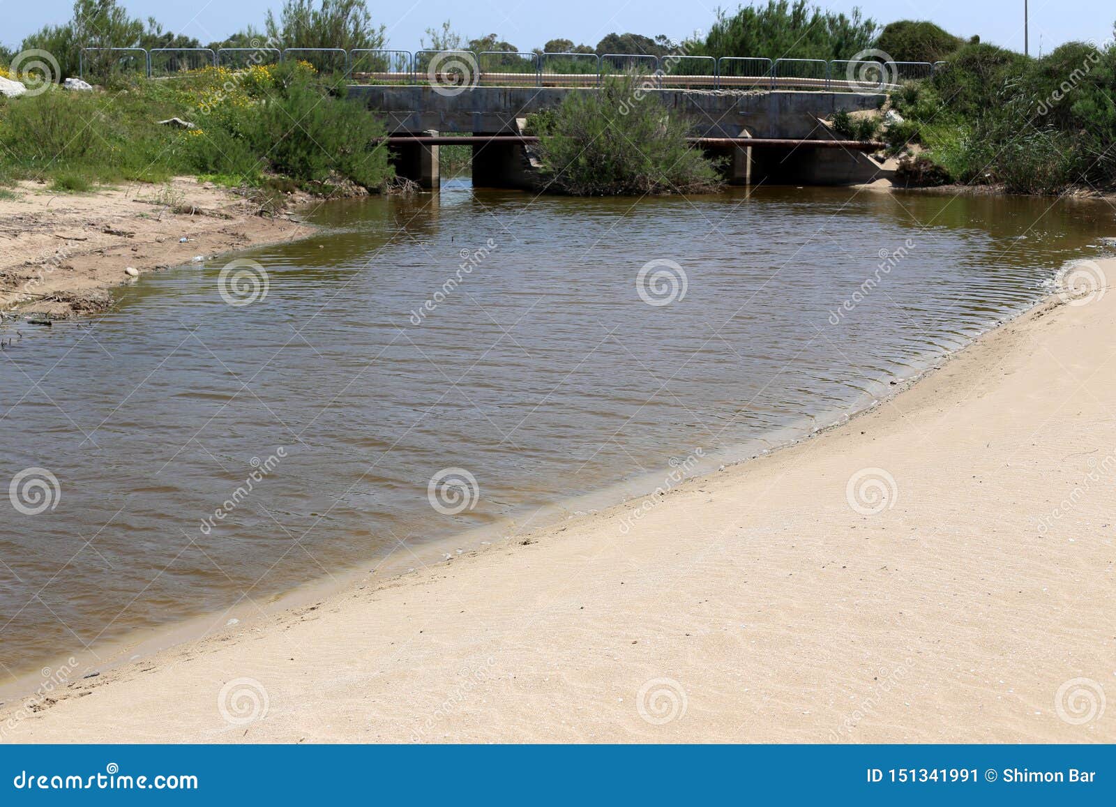 Bridge - an Artificial Structure Erected Over an Obstacle Stock Image ...