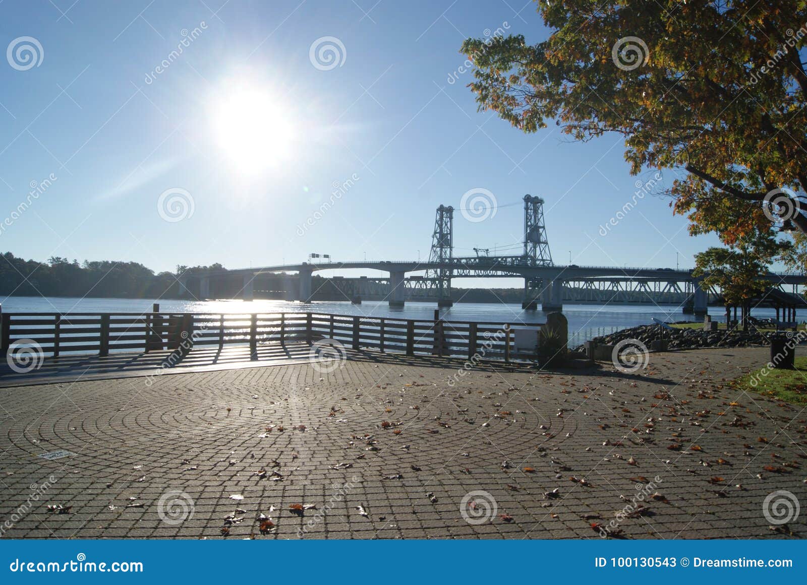 Textures of a Bridge editorial stock photo. Image of waterview - 100130543