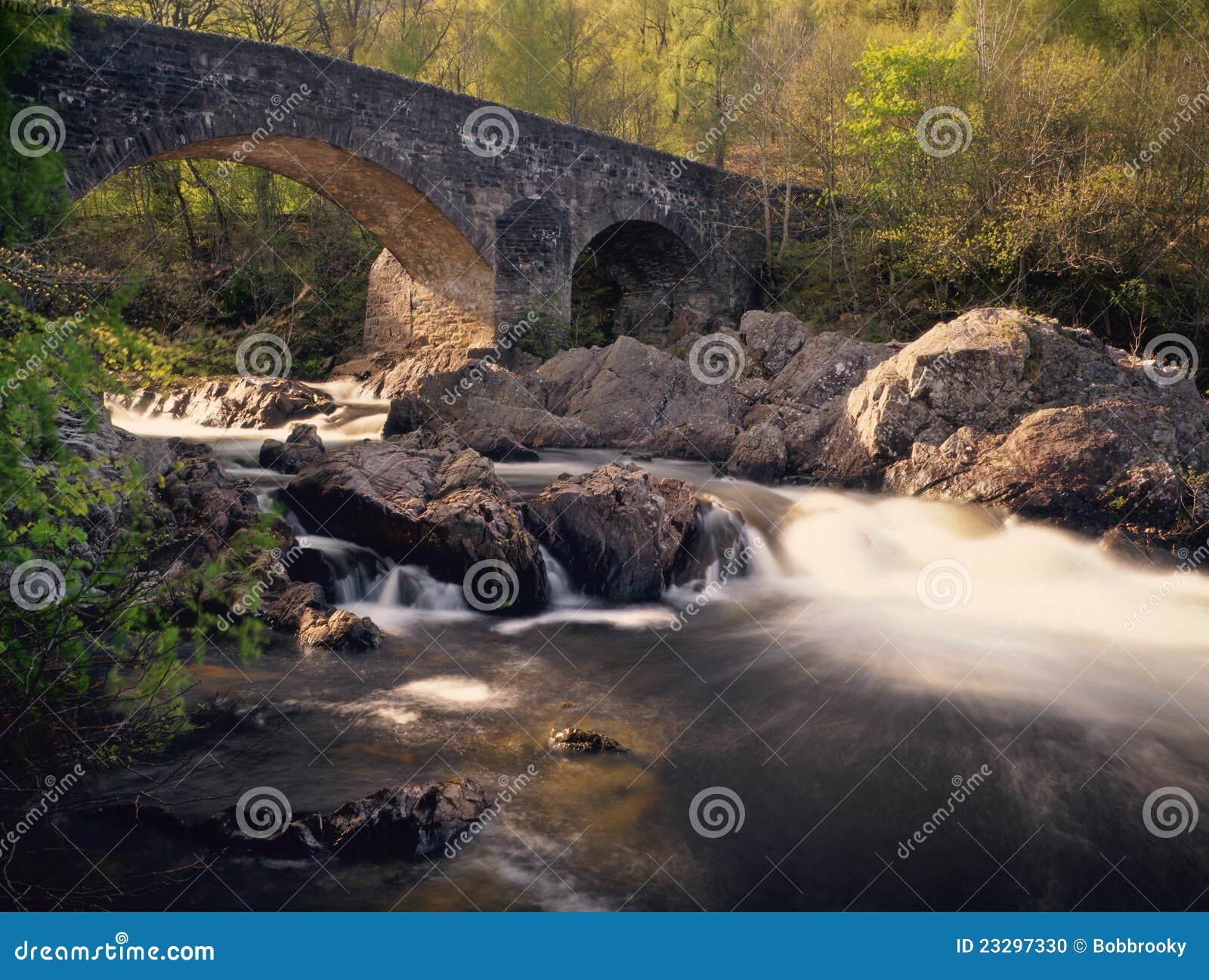 Bridge of Balgie, Glen Lyon, Perthshire Stock Photo - Image of glens ...