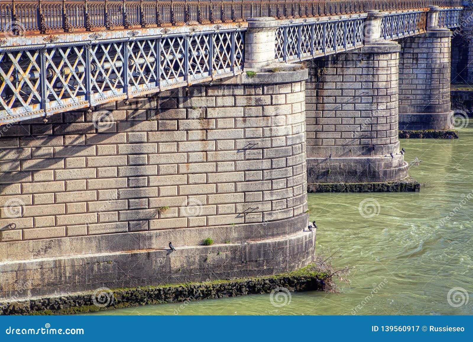 Bridge and balustrade stock image. Image of landmark - 139560917