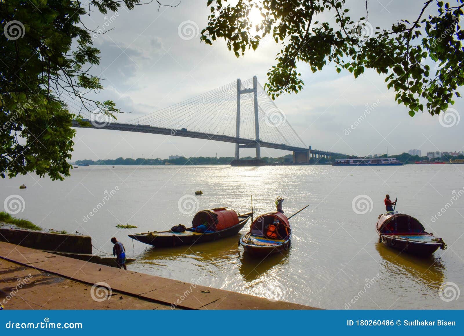 Princep Ghat The Heritage Of Kolkata Stock Photography | CartoonDealer ...