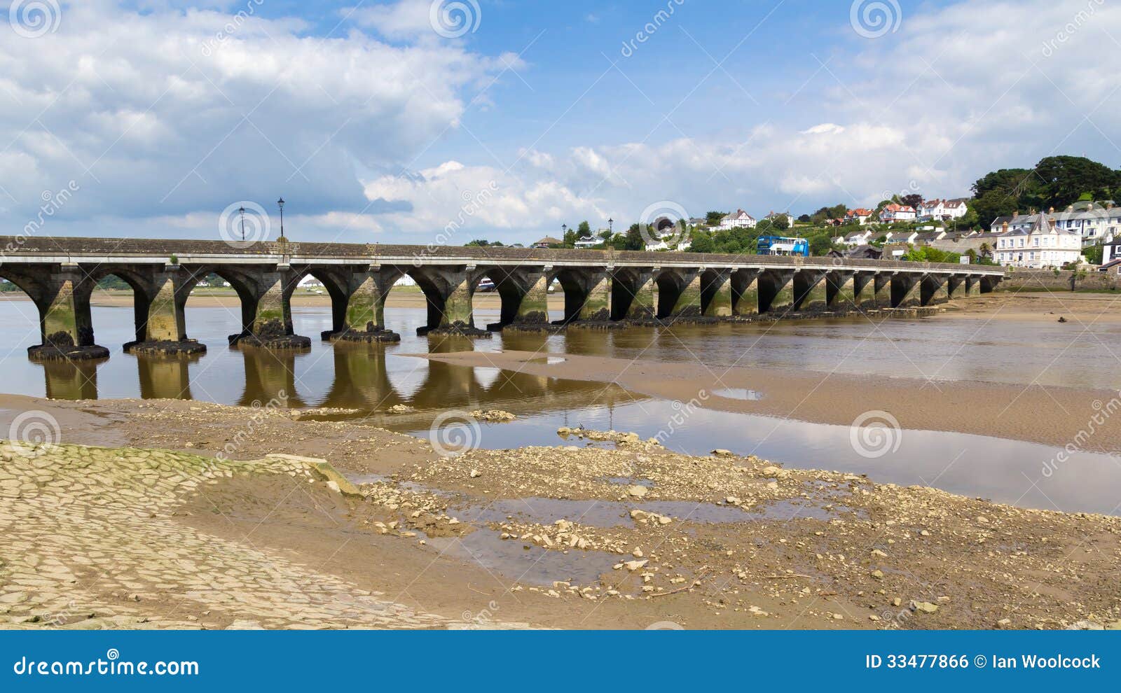 Bridge at Bideford Devon stock photo. Image of britain - 33477866
