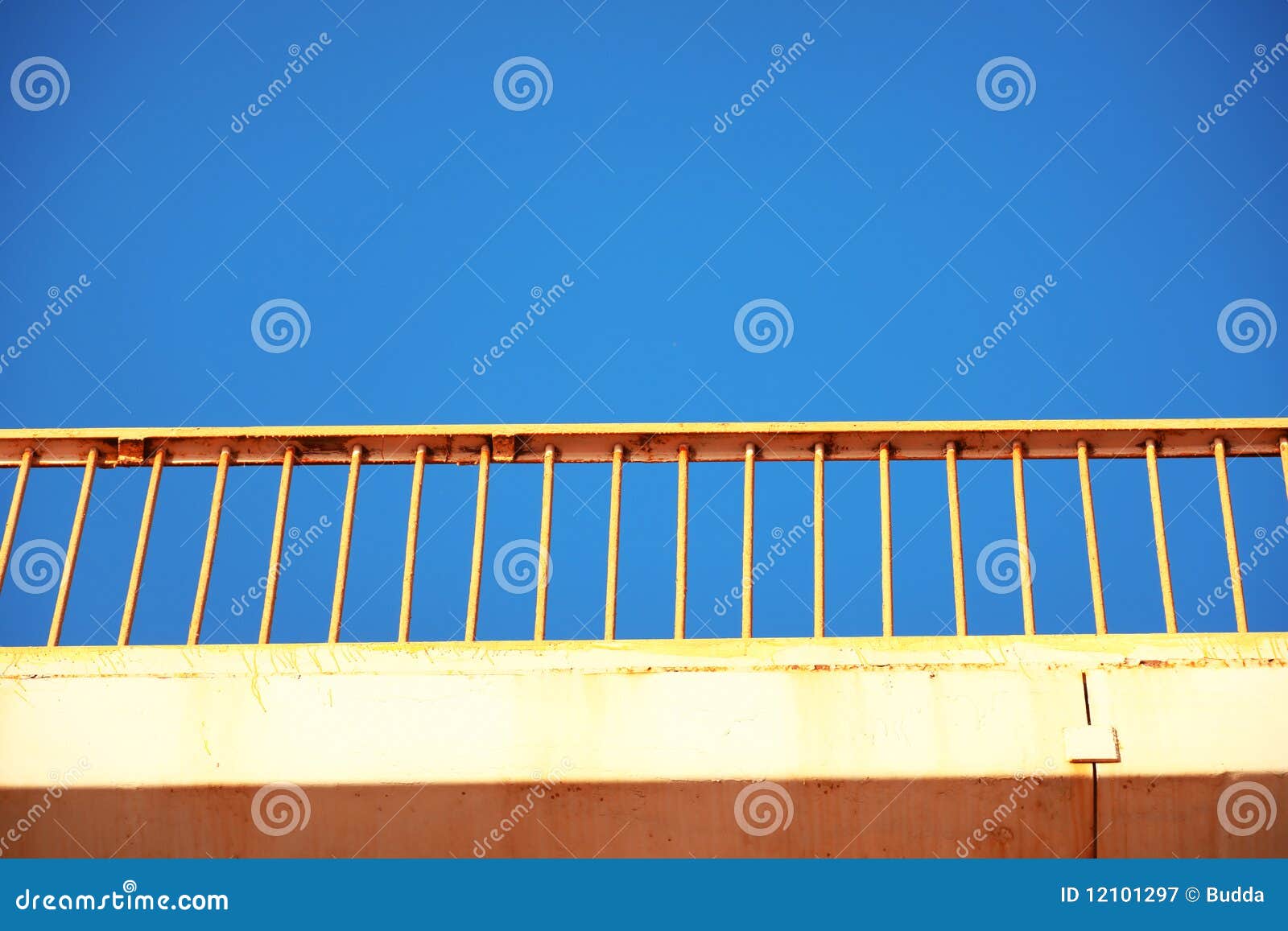Bridge & blue sky stock image. Image of building - 12101297