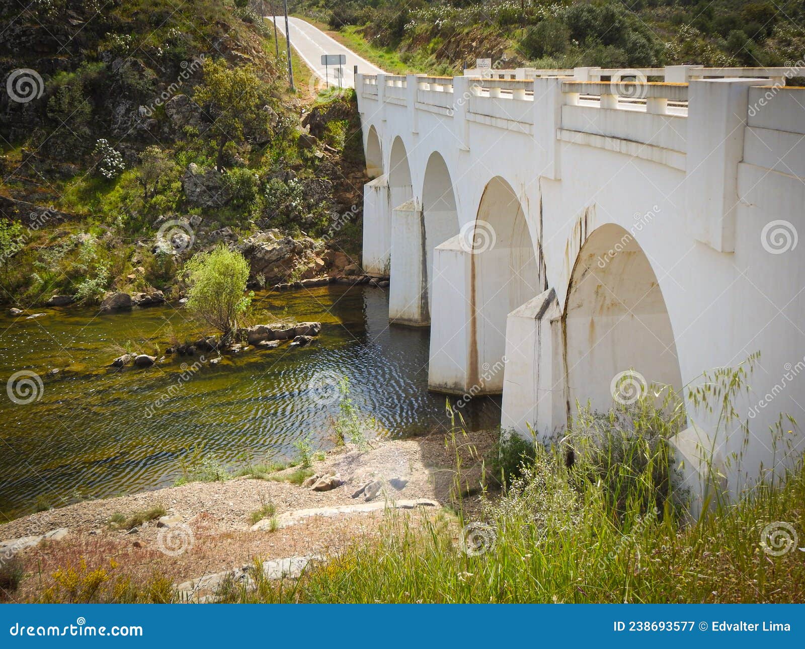 The bridge stock image. Image of bridge, longo, reservoir - 238693577
