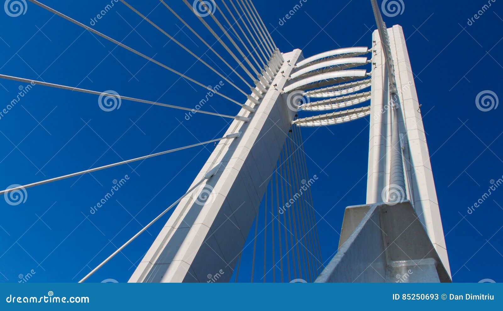 Bridge stock image. Image of light, bucharest, blue, white - 85250693