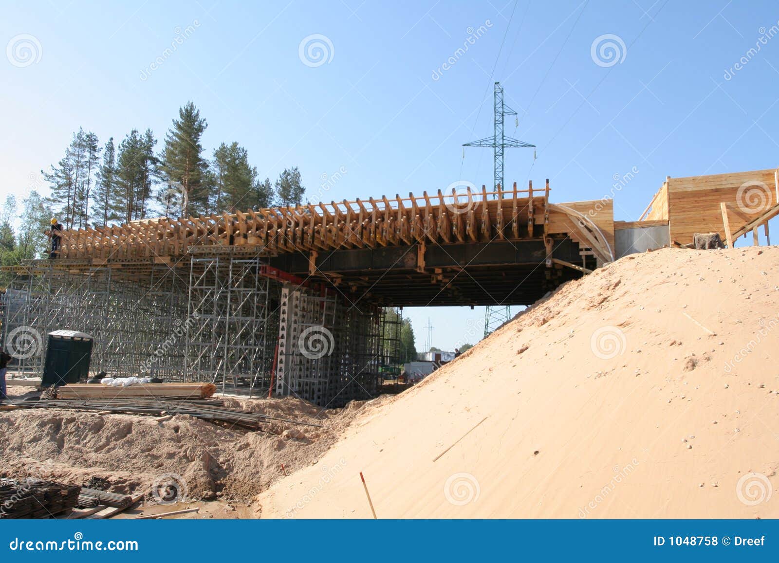 Bridge building stock photo. Image of grave, concrete - 1048758
