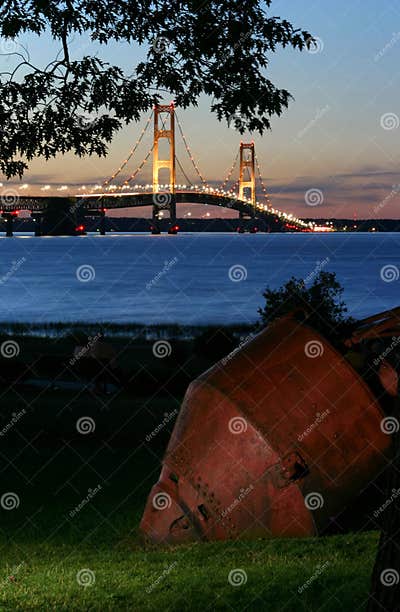Bridge and Bouy stock photo. Image of tower, vacation - 10170754