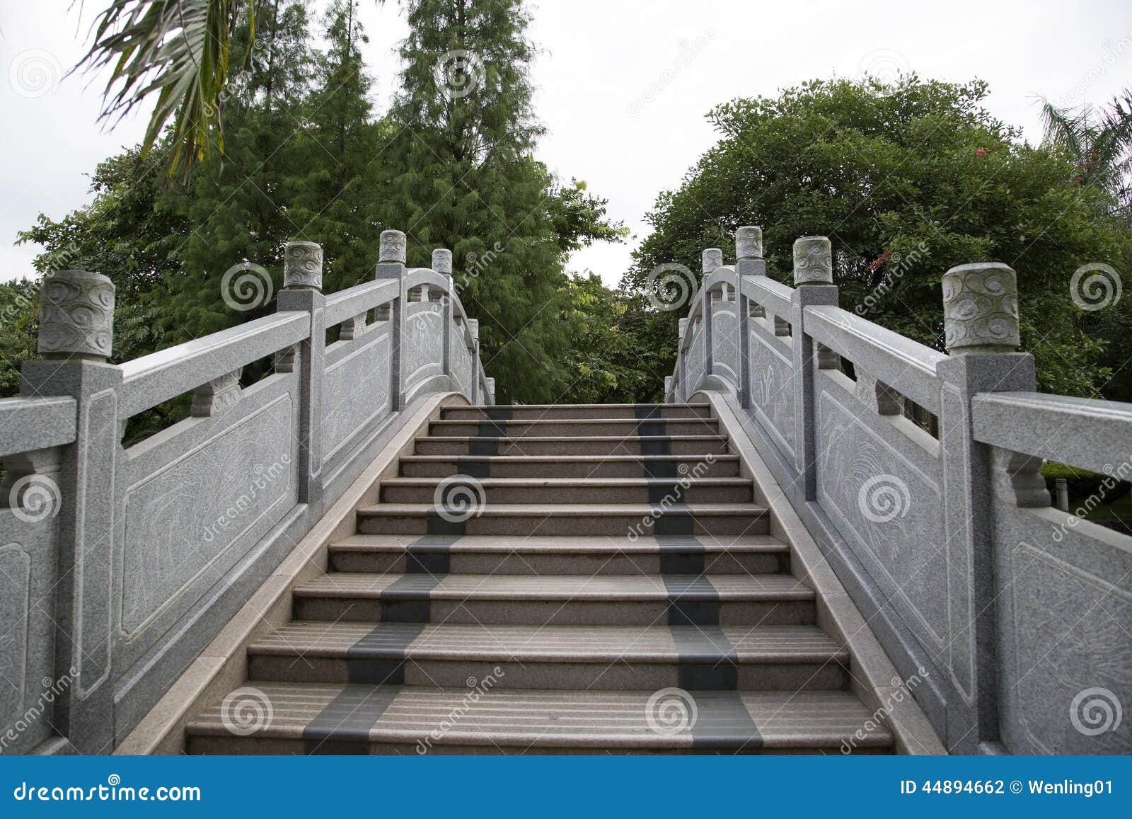Bridge in chinese garden stock photo. Image of outside - 44894662