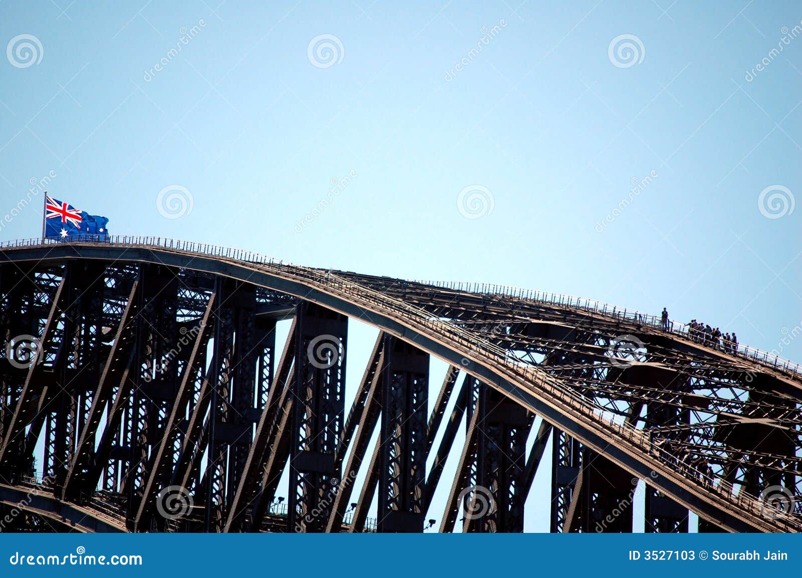 Bridge Climb stock image. Image of group, bridgeclimb - 3527103