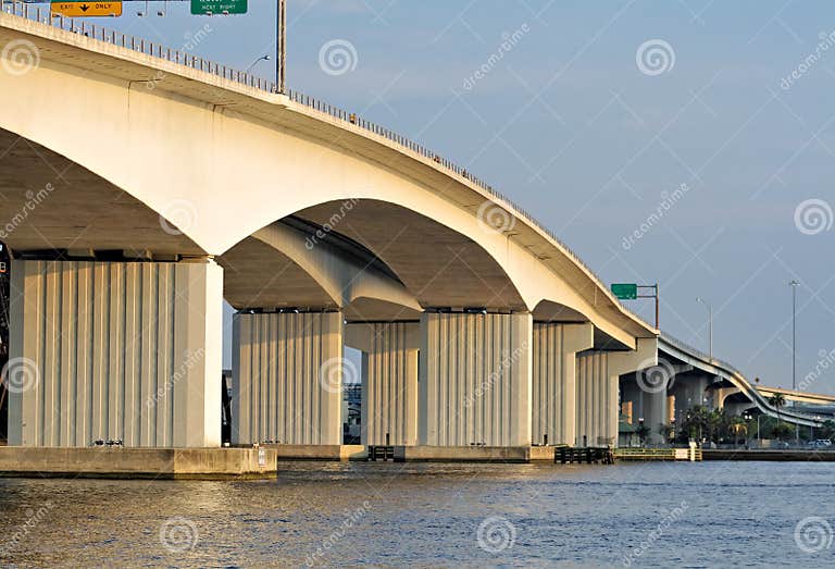 Bridge and columns stock photo. Image of architecture - 4569820