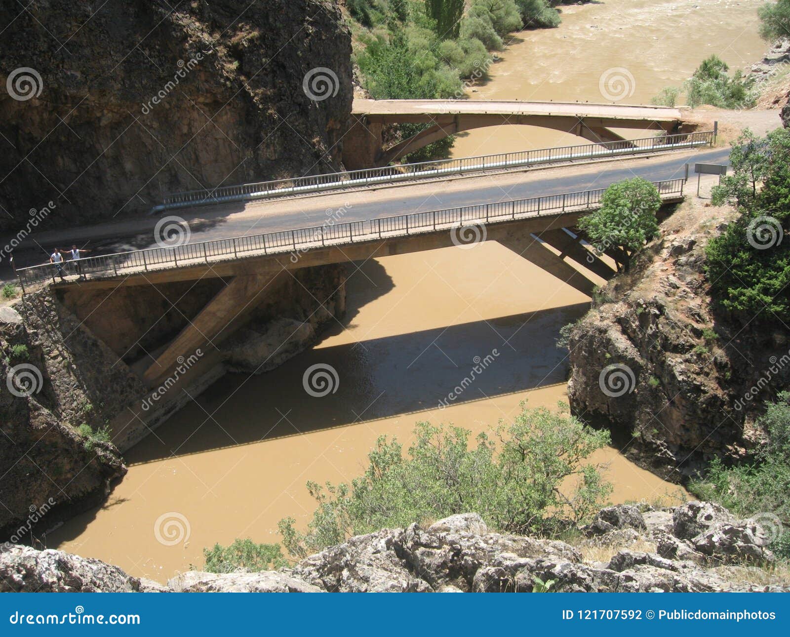Bridge, Concrete Bridge, Beam Bridge, River Picture. Image: 121707592