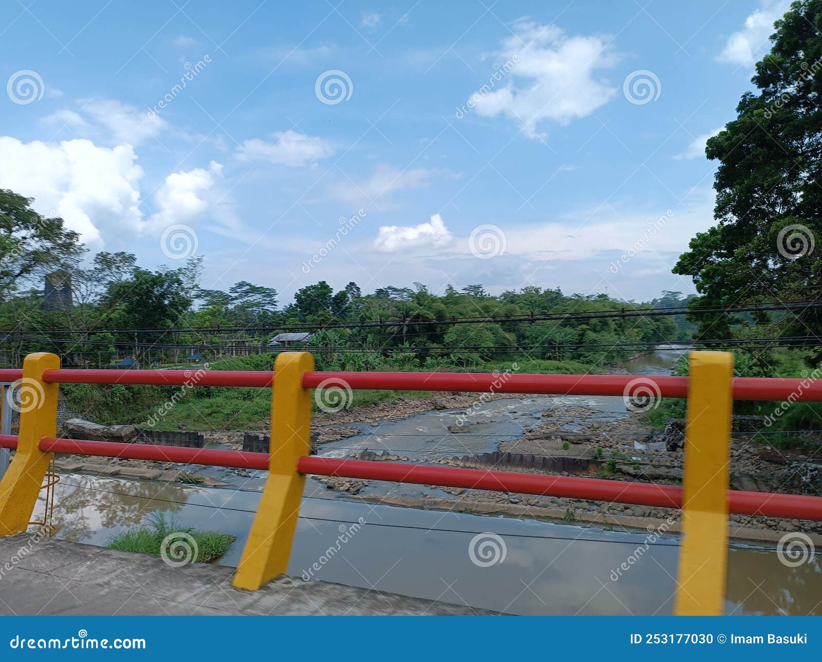 The Bridge Connecting the River Stock Photo - Image of connecting ...