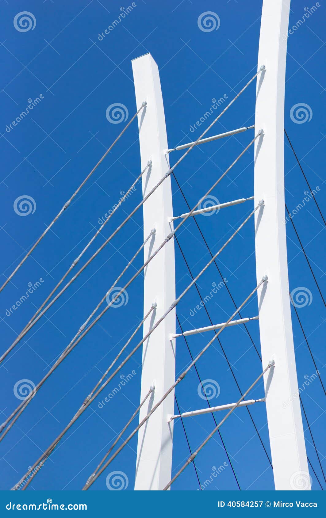 Bridge connection stock image. Image of sail, whiet, blue - 40584257