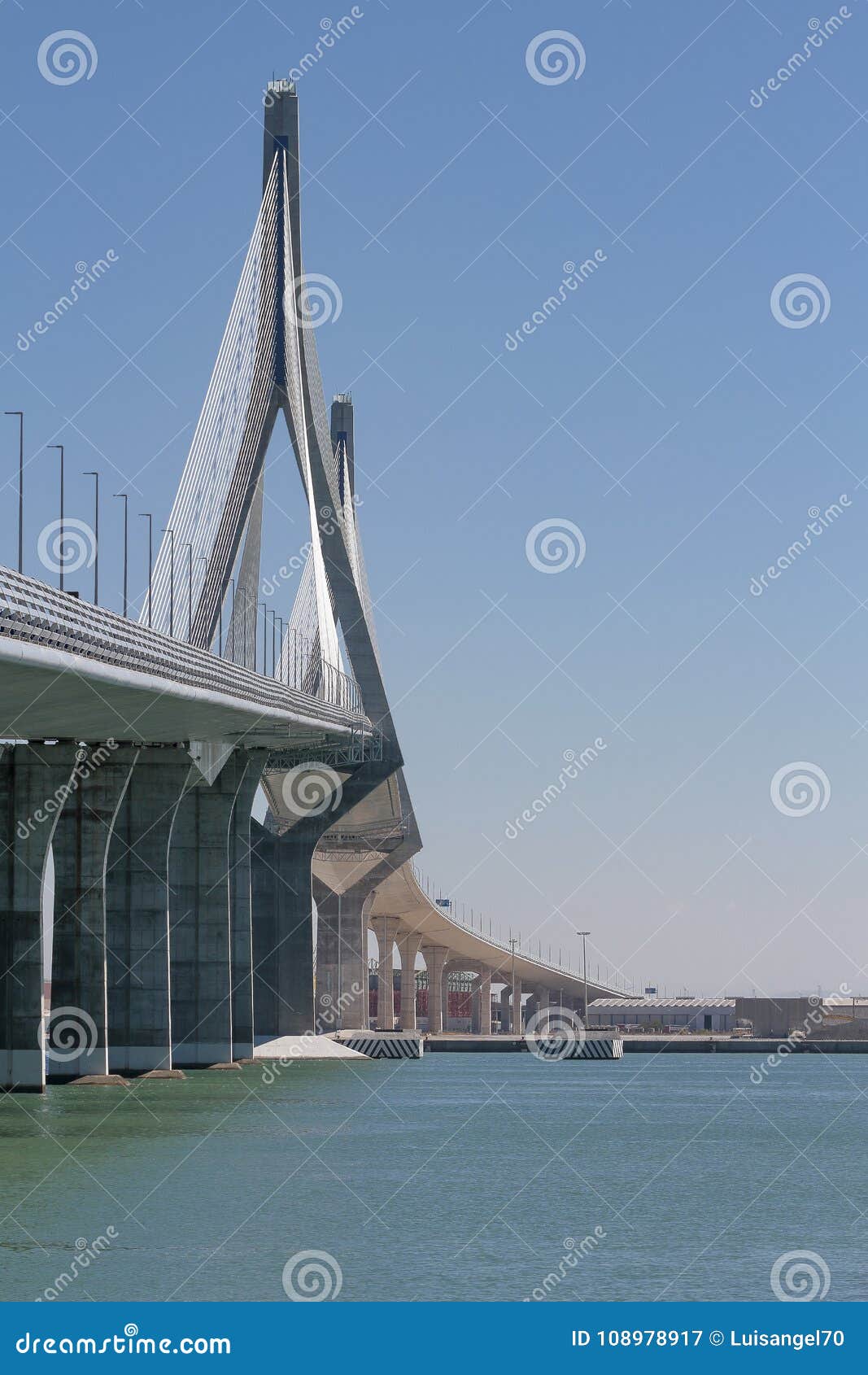 Bridge of the Constitution of 1812 in the City of Cadiz, Spain ...