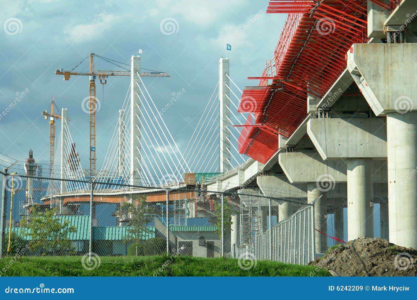 Bridge Construction stock image. Image of passageway, river - 6242209