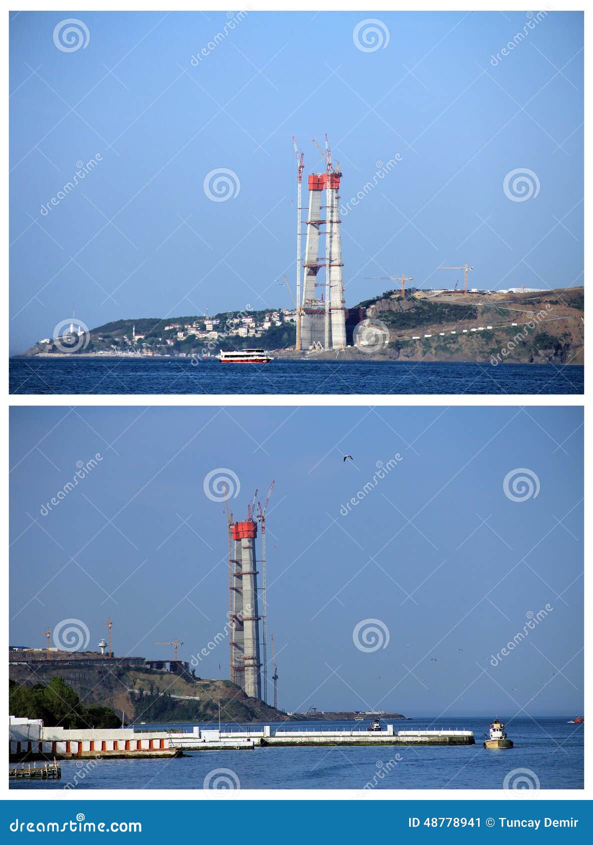 3. Bridge Construction, Istanbul, Turkey Stock Image - Image of ...